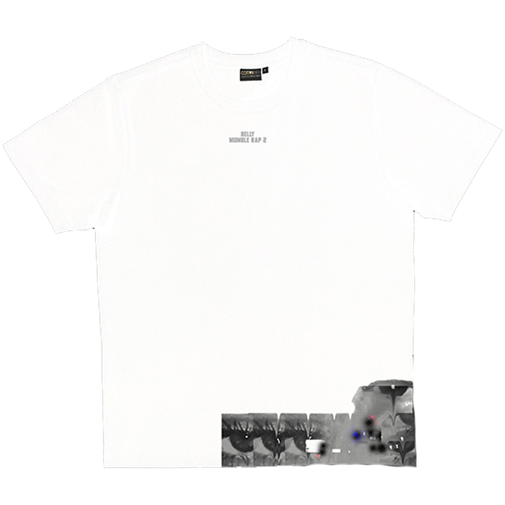 MUMBLE RAP 2 WHITE T-SHIRT - Belly Official Store